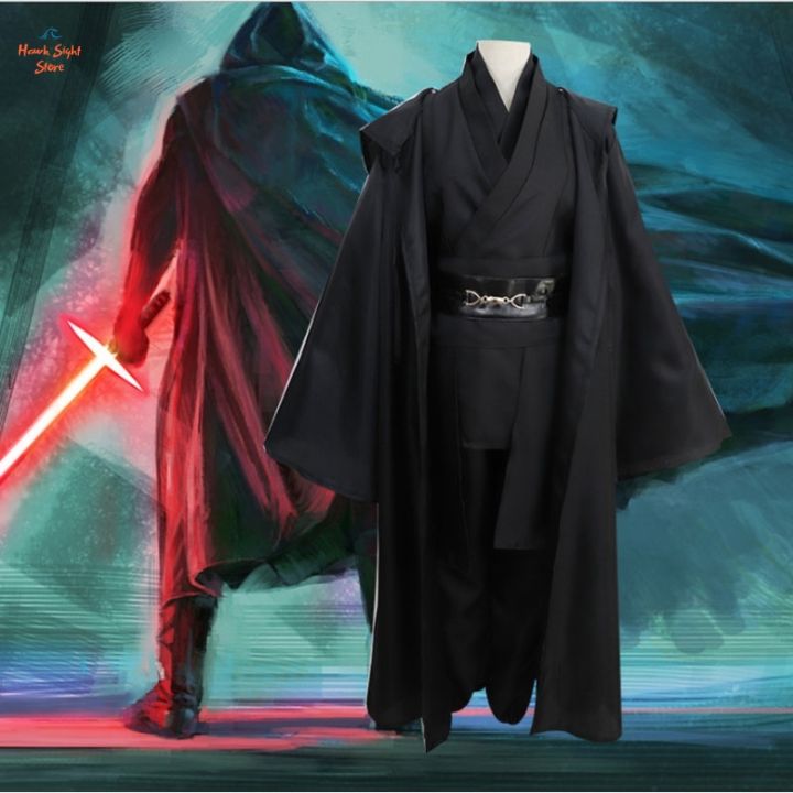 【Hawk&Sight】 Fantasia Male Star Wars Anakin Skywalker Jedi Robe ...