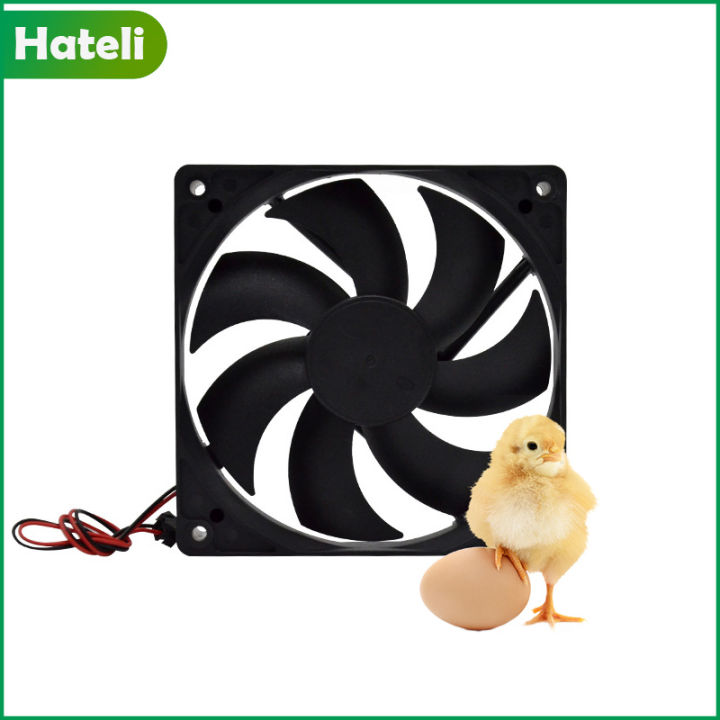 HATELI 1Pcs Circulation Exhaust Fan for Incubator and Hatchery ...