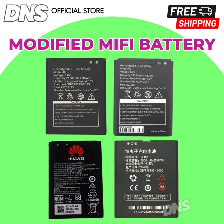 MiFi Battery For D5 D6 D9 D10 H1 LT600 HUAWEI E5573 MF680 LY5770 | Lazada