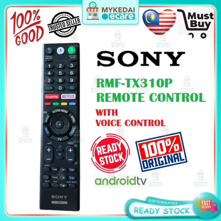 Sony smart tv remote control original RMF-TX310P Remote Control Android ...