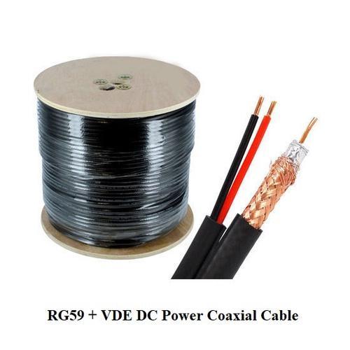 RG59 + VDE 2 Core DC Power Cable Coaxial Cable Signal Cable CCTV Cable ...