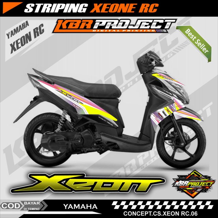 XEON RC STIKER STRIPING PREMIUM MOTOR KEREN LIS VARIASI XEON RC STIKER ...