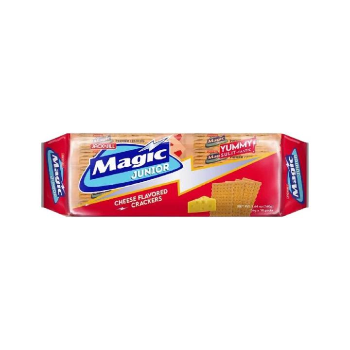 Jack 'N Jill Magic Flakes Junior Cheese Flavored Crackers (10 x 13g ...