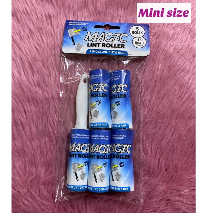 MINI LINT REMOVER (1 handle + 4 Refills) l ANTI-HIMULMOL L LINT ROLLER ...