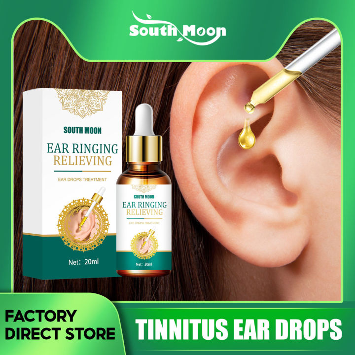 【Hot Sale】South Moon Ear Ringing Relieving Ear Drops Tinnitus Deafness ...
