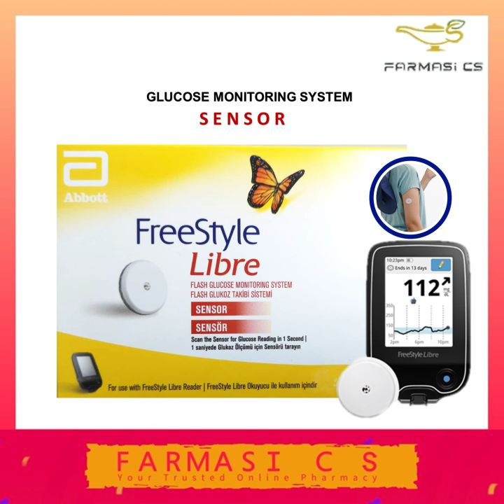 Freestyle Libre Blood Glucose Monitoring System Sensor EXP:11/2025 ...