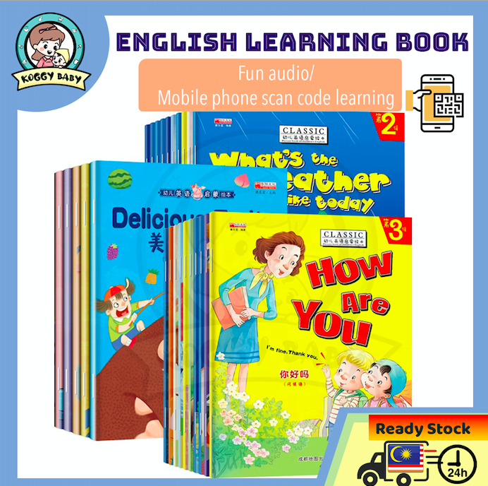 KOGGY (10 Books Per Set) Kids Early Learning Story Books Full Color ...