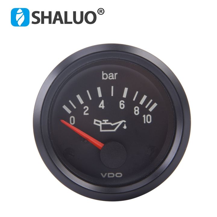 0-10 bars Original Import Diesel Electric Generator VDO Oil pressure Gauge Meter 52MM matching ...