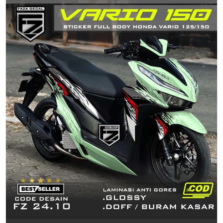 (COD)Decal Stiker Honda Vario 150 NEW Full Body Simpel grafis - Sticker ...