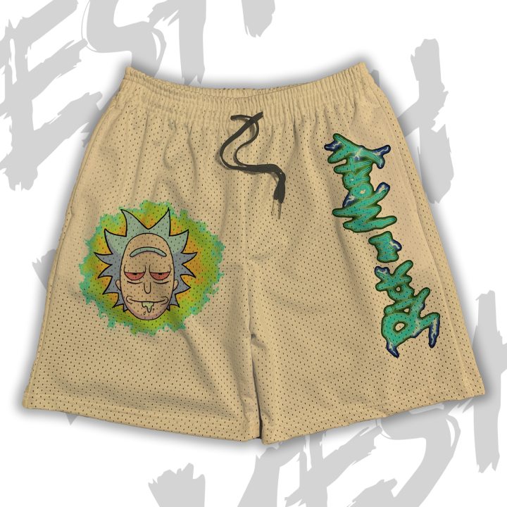 MESH 】SUBLIMATED MESH SHORT FOR MEN DESIGN #30 (CREAM ...