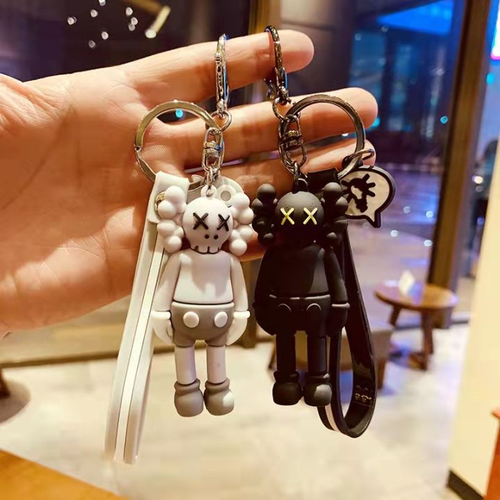 Cartoon Kaws Doll INS Style Keychain Personality Key Chain Pendant ...