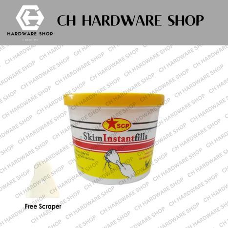 SCP Skim Instant Filla 500g (White) / Wall Filla / Cellulose Filler ...
