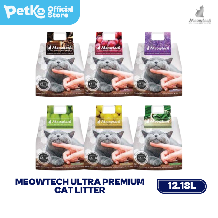 Meowtech Ultra Premium Cat Litter Sand | Lazada PH