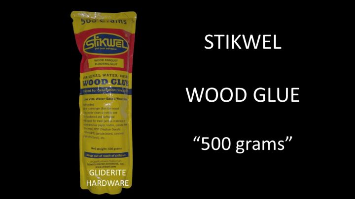 Stikwell Wood Glue 1/2 "Liter" "Pouch pack" | Lazada PH
