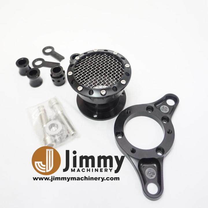 Black Velocity Stack Air Cleaner Intake Filter Harley Touring Sportster ...