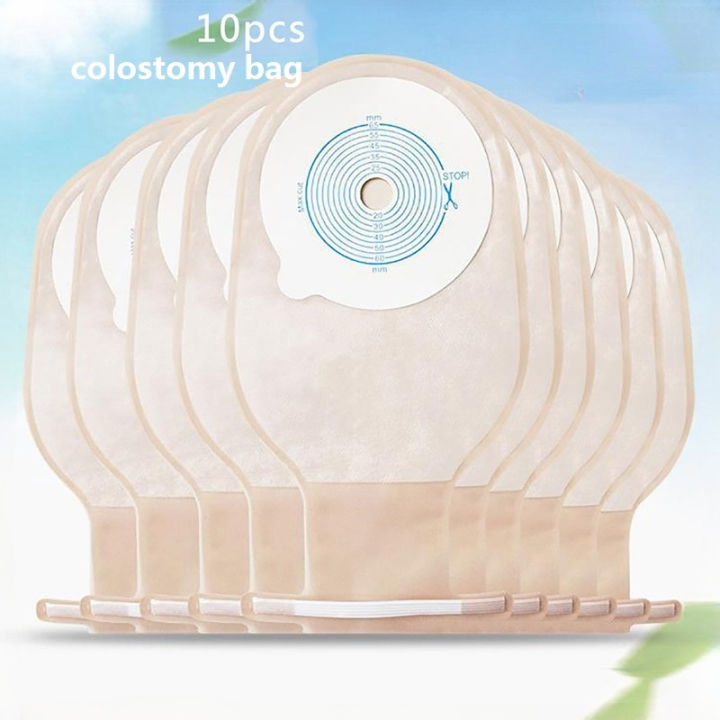 FDA Approved 10Pcs Colostomy Bag Very strong and not easy to fall off ...