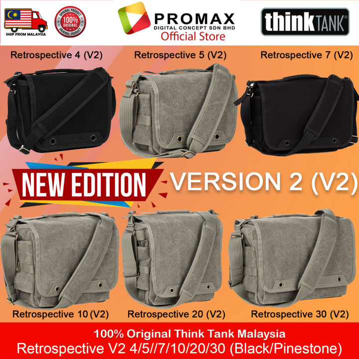 Original ThinkTank Photo Retrospective V2 4/5/7/10/20/30(Black ...