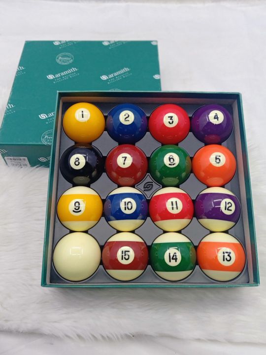 1 set ARAMITH PREMIUM BILLIARD BALL SET (STANDARD SIZE) /BOLA SA MESA ...