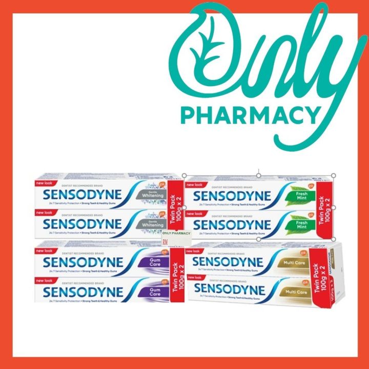 Sensodyne Toothpaste 100gx2 (Twin Pack) | Lazada