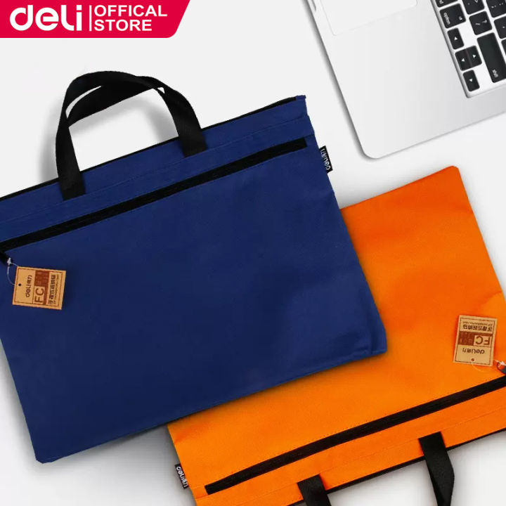 Deli Large-Capacity Tote Bag portfolio, student handbag, information ... Deli Large-Capacity Tote Bag portfolio, student handbag, information ...
