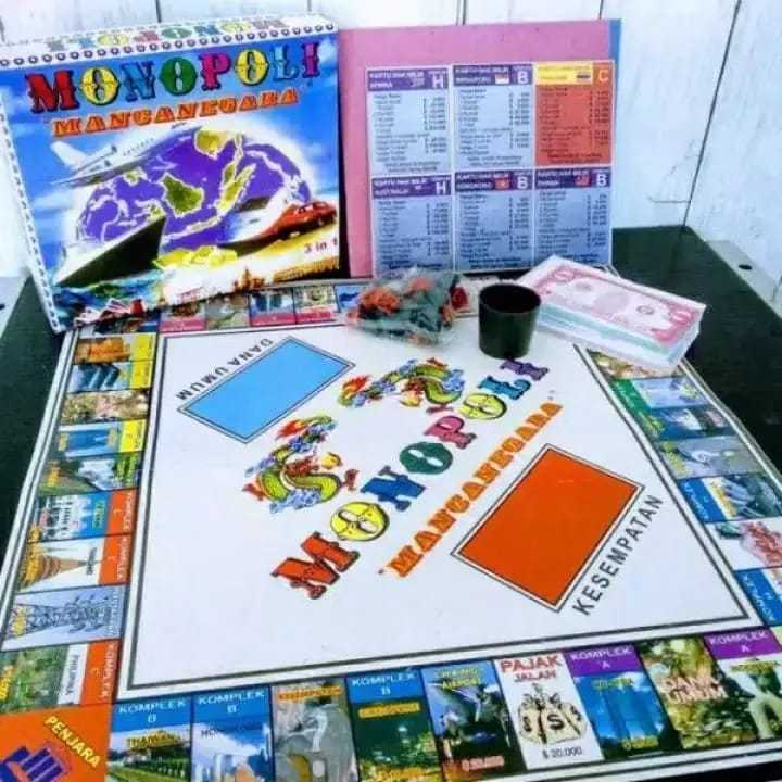 Mainan Monopoli Mancanegara Dan Ular Tangga | Lazada Indonesia