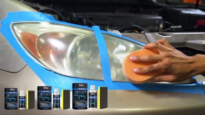Rayhong Headlight Restoration Kit (20ml) – Coating, Scratch Repair ...