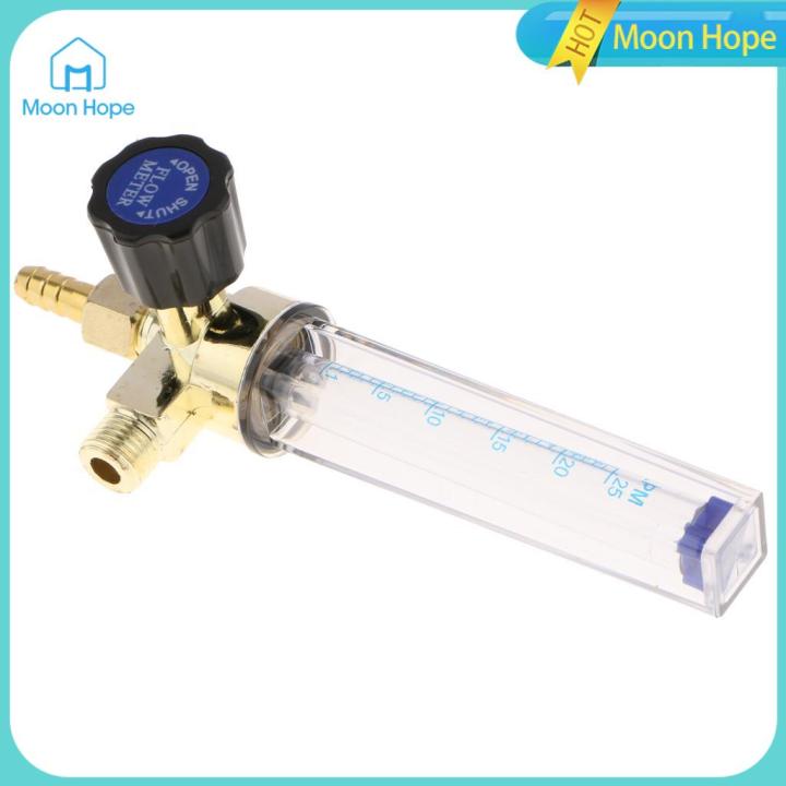 Moon Hope Argon Ar CO2 Gas Flow Meter for Mig Welder Easy to install ...