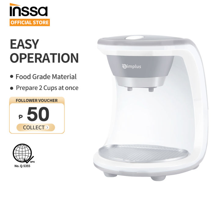 Inssa Drip Coffee Maker American Electric Coffee Machine 300ml Capacity ...