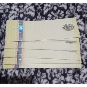 Kertas Gesek Cek Fisik Asli Kendaraan Nomor Rangka Mesin Resmi Samsat ...