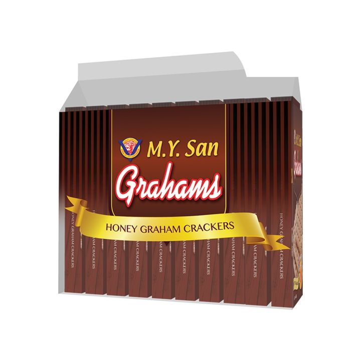 My San Graham Crackers Honey Singles 25G x 10 | Lazada PH
