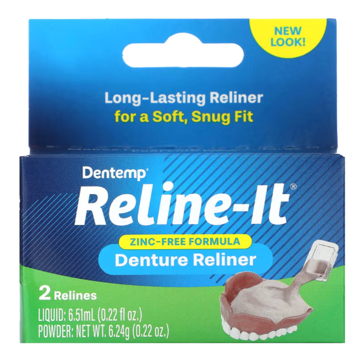 Dentemp Reline-It Denture Reliner, 2 Counts | Lazada PH