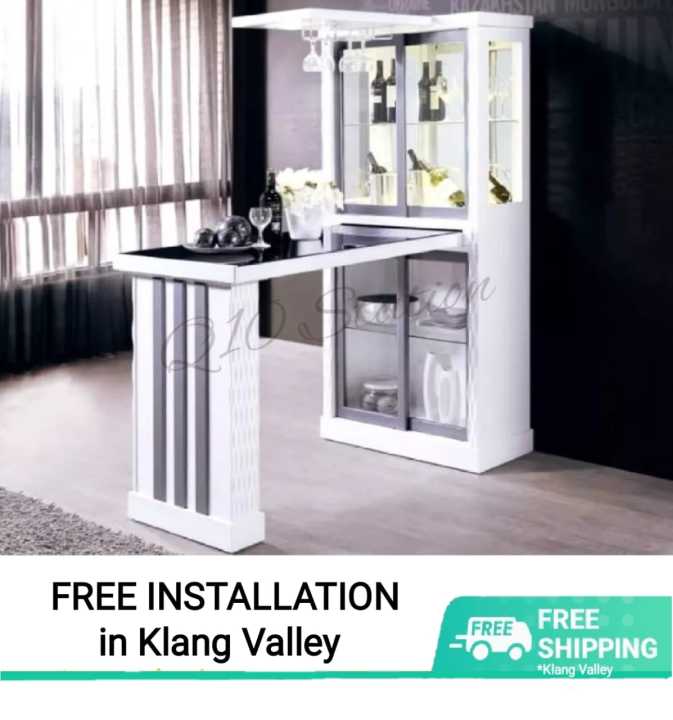 Q 10 - Bar Counter / Bar table / Hall Divider / Hall Cabinet / Living ...