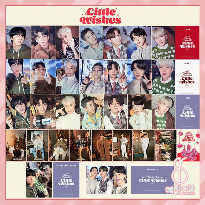 [BS] BISA COD 7pcs & 8pcs Photo Card BTS KPOP Kartu Foto Merch Card ...