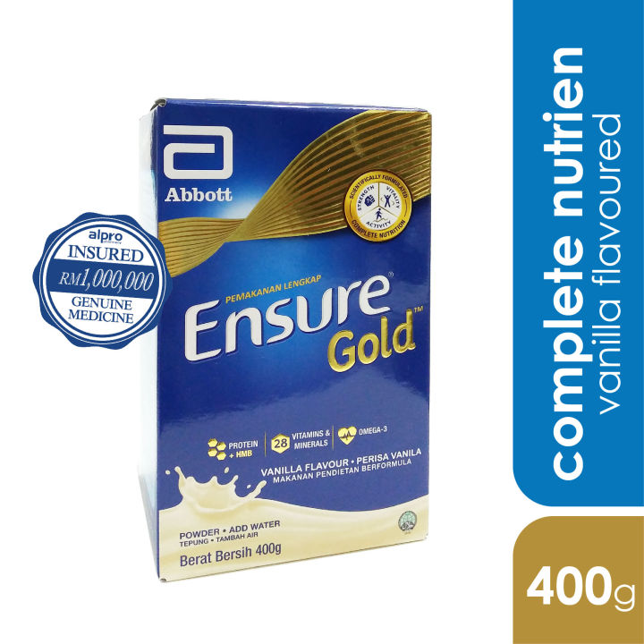 Abbott Ensure Gold Vanilla (400g) | Lazada