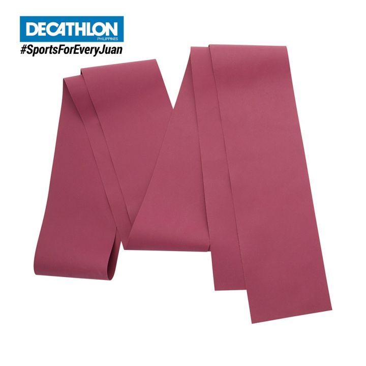 Decathlon Nyamba Pilates Rubber Resistance Band - Medium (6 lbs/3 kg ...