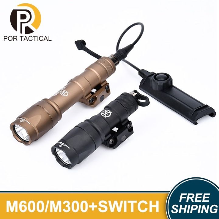 Surefir M600 M600C M300 Tactical Hunting Weapon Flashlight M300A MINI ...