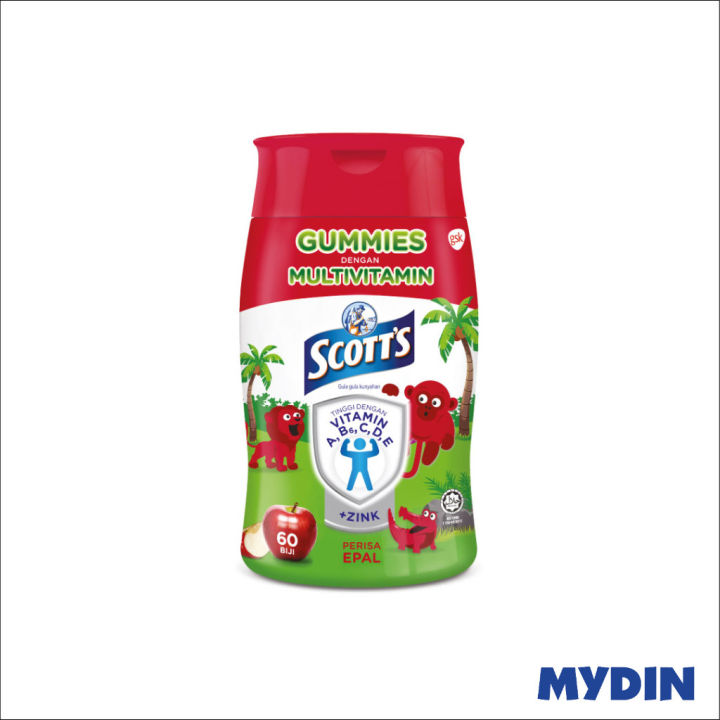 Scott's Multivitamin Gummies (60's) - 2 Variants | Lazada