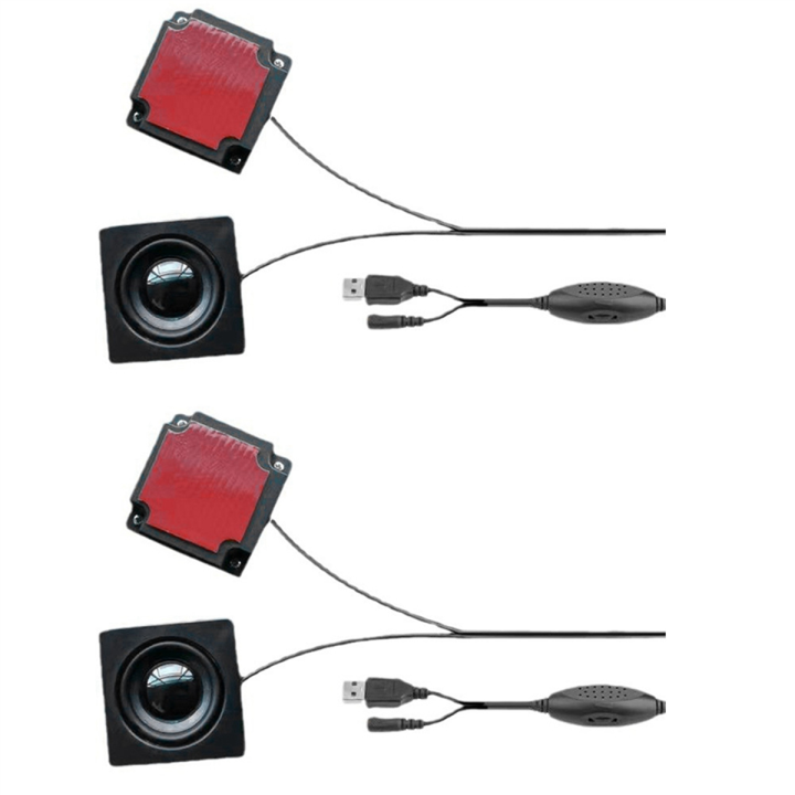 (KUEV) 4x Paste Monitor External Sound Desk Computer Sound Surround ...