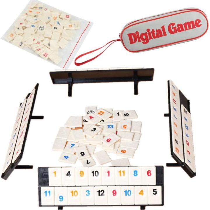 New Original Portable Digital Board Party Game Israel Mahjong Fast ...