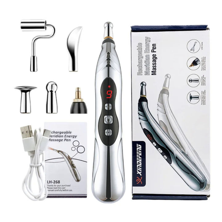 Electric Acupuncture Pen Pain Relief Tpy Healing Accupunture Biological ...
