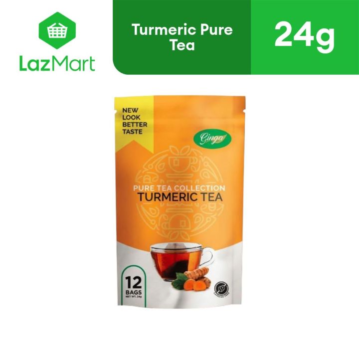 Ginga Turmeric Pure Tea 24g | Lazada PH