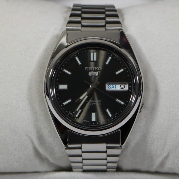 Seiko 5 Black Dial Stainless Steel SNXS79 Automatic Watch SNXS79 ...