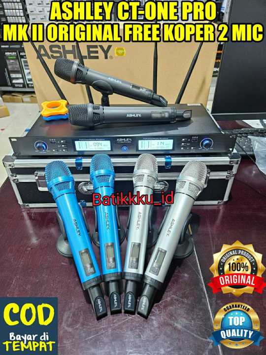 [ORIGINAL] Mic Wireless ASHLEY CT ONE PRO MK II CTONE PRO MKII ORIGINAL ...