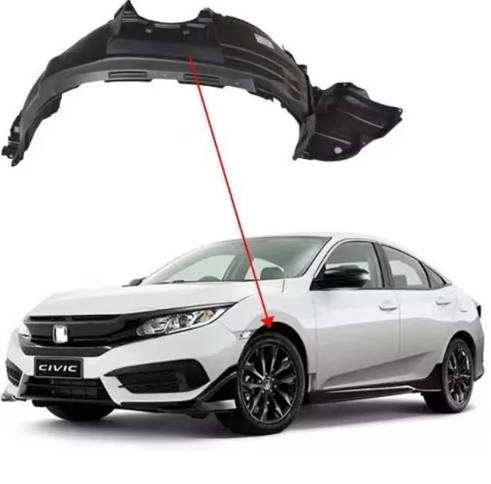 Honda Civic Fender Liner/2016-2020 Model/10th Generation/Front/Rear ...
