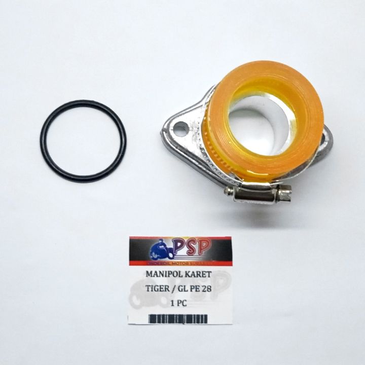 Manipol Teflon Tiger / GL PE 28 - Maniful Manifold Karet Intake PE28 Tiger /CB / GL / MEGA PRO ...