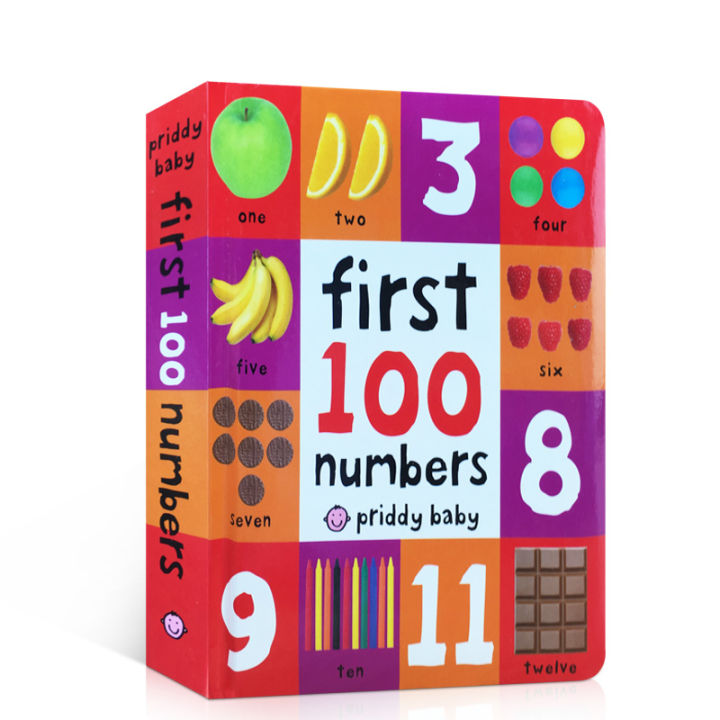 English original picture book first 100 numbers illustrated word ...