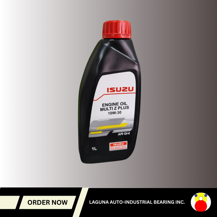 ISUZU Engine Oil Multi Z Plus 10W-30 API-CI-4 (1Liter) | Lazada PH