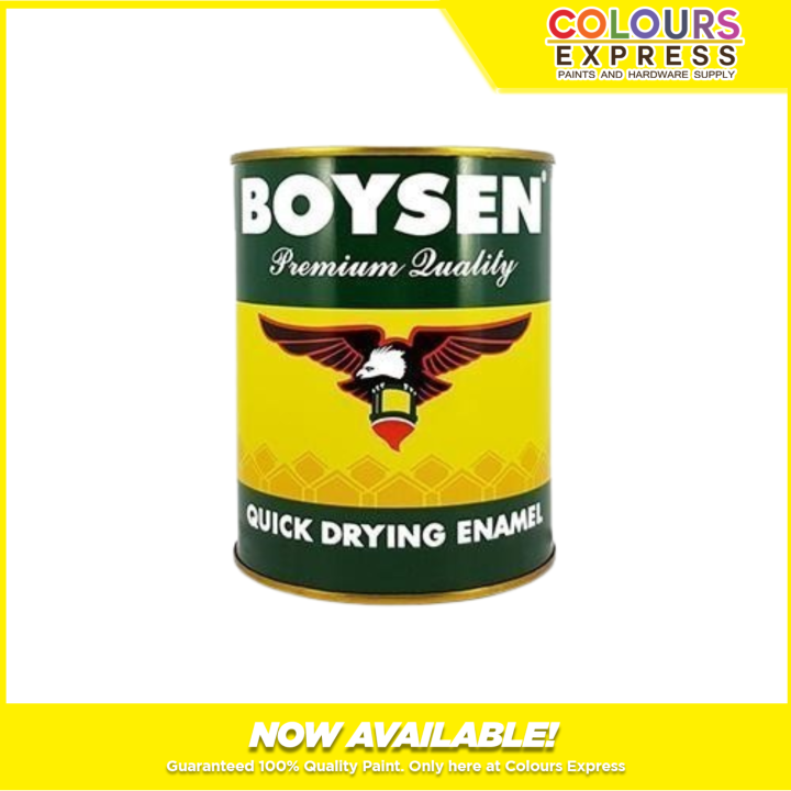 Boysen Quick Drying Enamel QDE for Wood/Metal and Paint Thinner | Lazada PH