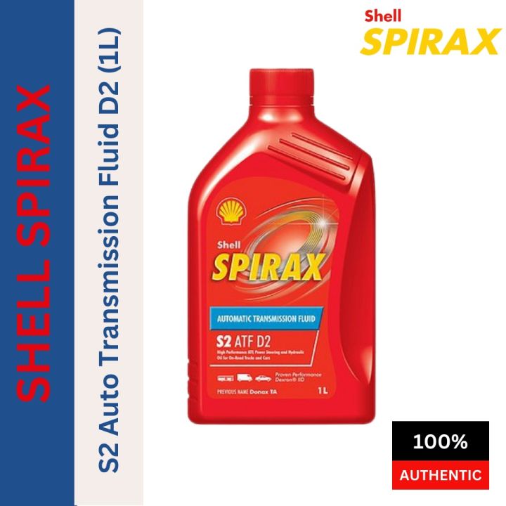550045688 Shell Spirax S2 Auto Transmission Fluid D2 (1L) | Lazada