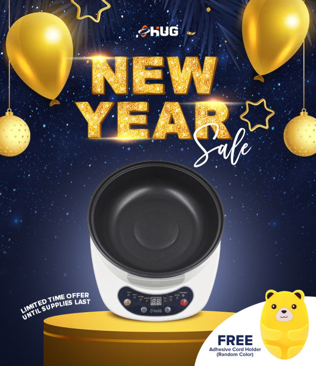 HUG Multifunctional Non-stick Electric Hot pot Cooker Rice cooker ...